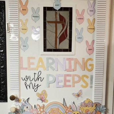 Groovy Retro Varsity Bulletin Board Letters, Letter Clipart, Printable ...