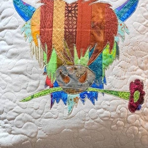 Delphine Brooks Derek Donkey Applique Cushion Sewing Instruction ...