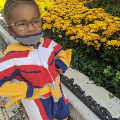 CHILD All Might-y Hero COSPLAY Inspired Kigu Onesie All for One for All ...