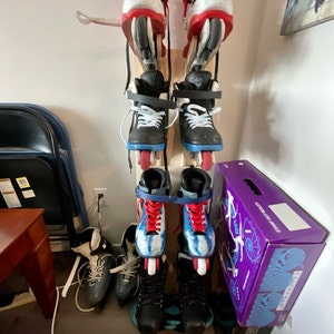 Inline / Roller Skate Rack. Holds 4 Pairs - Etsy