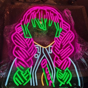 LED Neon Signlove Kiss Aesthete Neon Sign Handmade Neon - Etsy