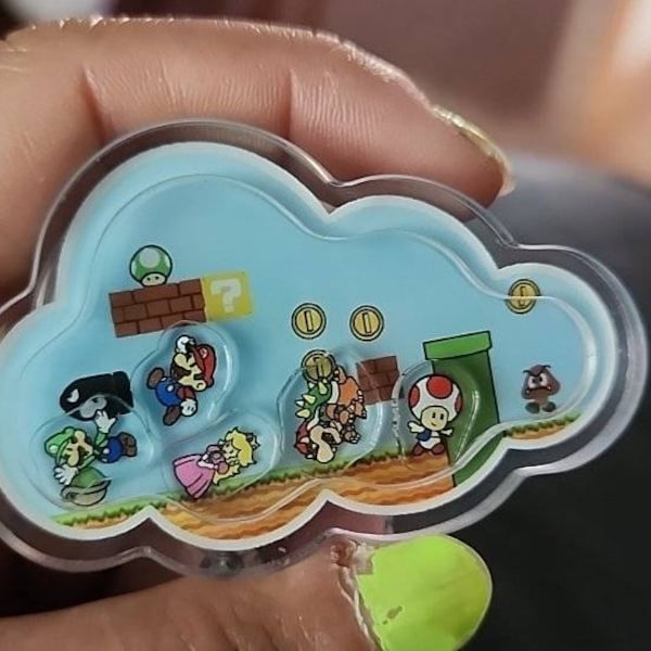 Video Game Shaker Badge Reel - Etsy
