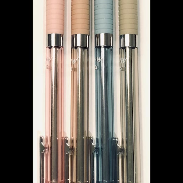 Minimalist Design Mechanical Pencil Set in Pastel Colors - 0.5mm Cute ...