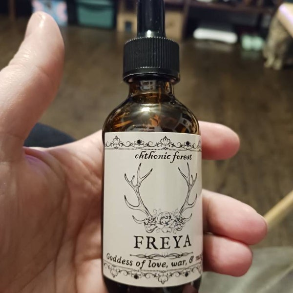 FREYA Ritual Oil | Two Sizes | Made to Order - Etsy