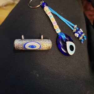 Cylinder Taweez Locket 925K Sterling Silver Necklace Pendant Silver ...