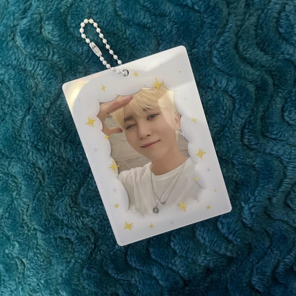 Kpop Acrylic Photocard Holder | Stray Kids Skzoo Skz Clear Pc Holder ...