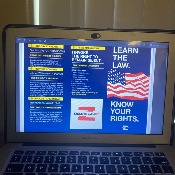 Pocket US Constitution and Bill of Rights (digital - Etsy