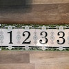 Handmade Ceramic House Number Tiles MARIGOLD Large Size - Etsy