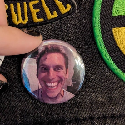 Jerma985 Jerma Twitch Dumptruck / Dumpy Meme Pins Set of 2 Pinback ...