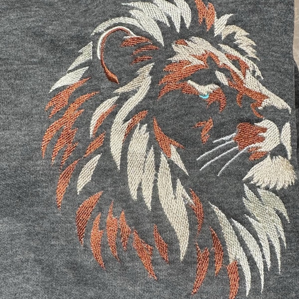 Noble Lions Embroidery Designs Bundle - Majestic Royal Animals ...