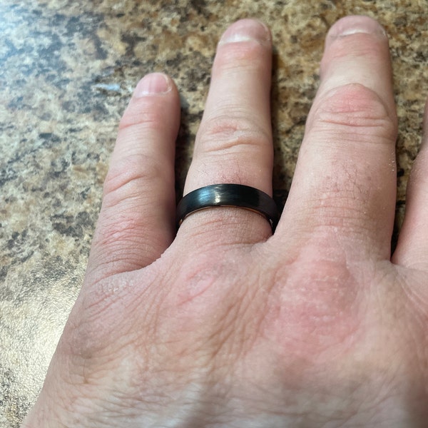 Forged Carbon Fiber ,forged Carbon Ring, Forged Ring , Wedding Ring ...