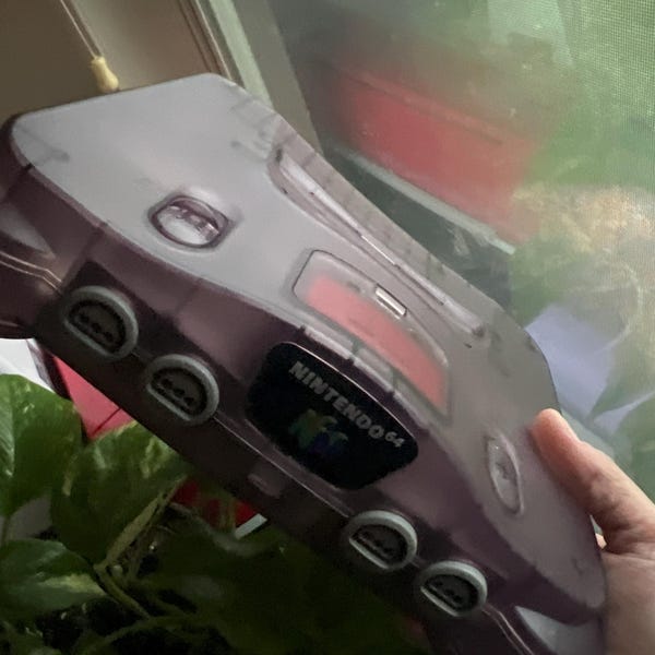 N64 Nintendo 64 Replacement Case Transparent Shell - Etsy
