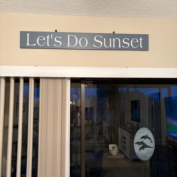 S 452 Wood, Handmade, Long Sign. "it's a Wonderful Life" Written in ...