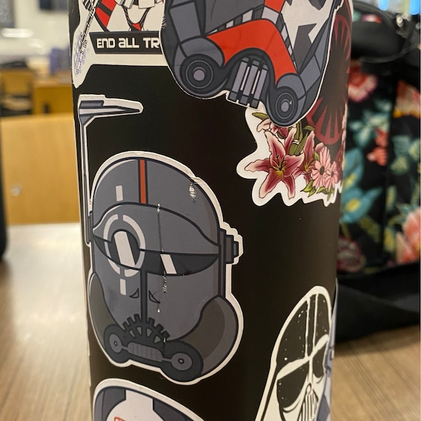 Star Wars Bad Batch Holographic Vinyl Stickers (laptops//party Favors ...