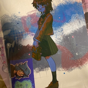 Kasane Teto Punk Print 7x10.5 - Etsy