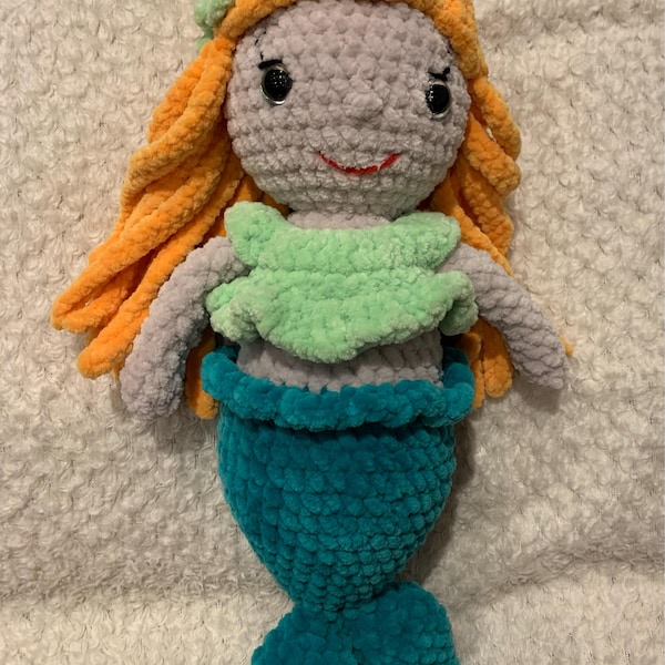 The Original Merbabies Amigurumi Pattern, Crochet Merbaby Plushie ...