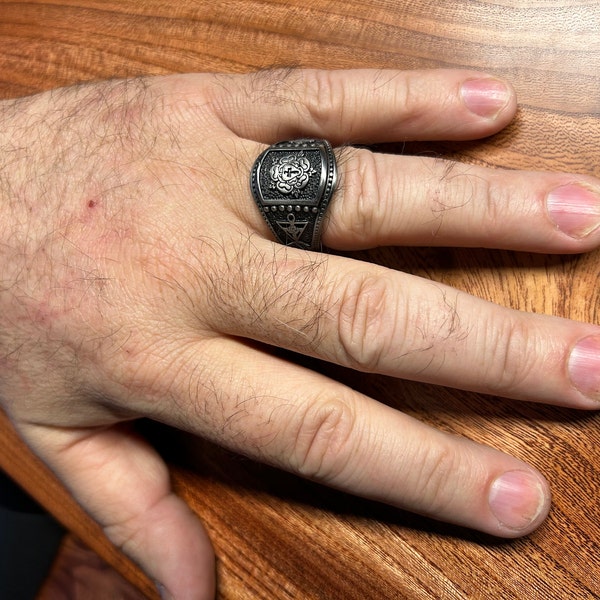 Rosicrucian Order Ring, Amorc Membership Rings, Rosicrucian and ...