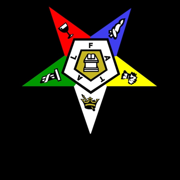 OES, Order of the Eastern Star Cut File, Silhouette, Jpeg,svg, Eps, Png ...