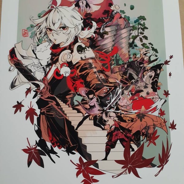 Berserk Story Poster Print: Griffith, Guts, Casca - Etsy