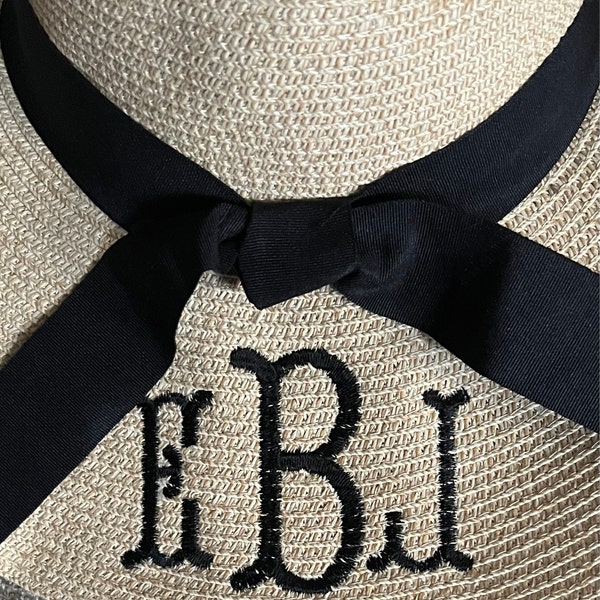 Fishtail Machine Embroidery Monogram Font in 6 Sizes INSTANT DOWNLOAD ...