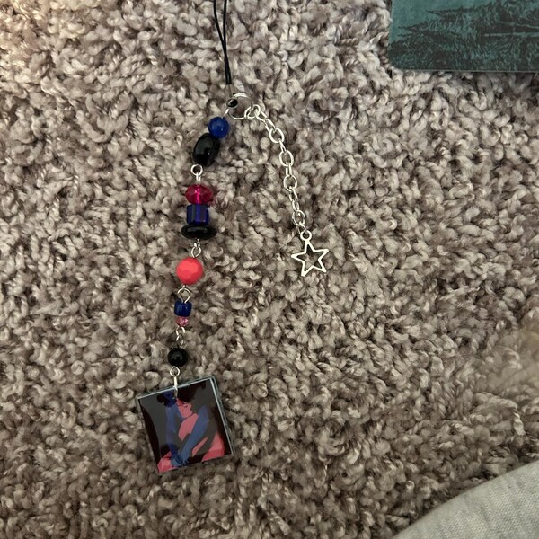 Deftones 'around the Fur" Album Inspired Beaded Keychain / Phone Charm ...