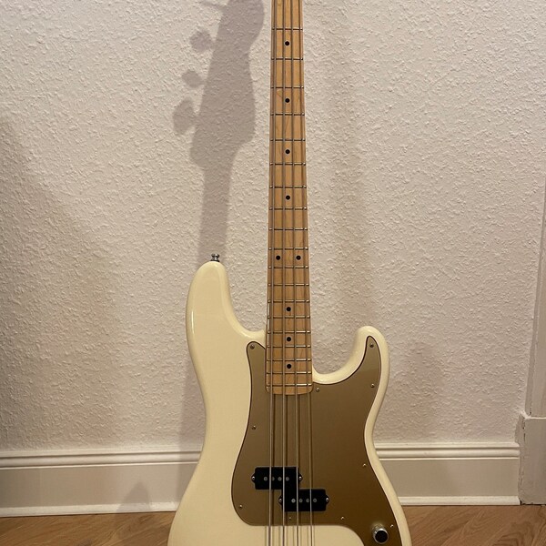 Metallic Gold Acrylic Pickguard for Fender Precision Bass-various ...