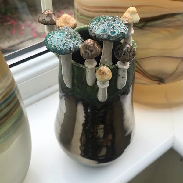 Toadstool Decoration, Ceramic Toadstool, Autumn, Mushroom Decoration - Etsy