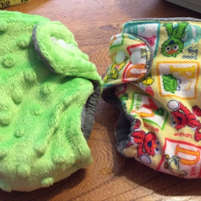 Cloth Diaper Pattern and Tutorial OS Hybrid Fitted Style Instant ...