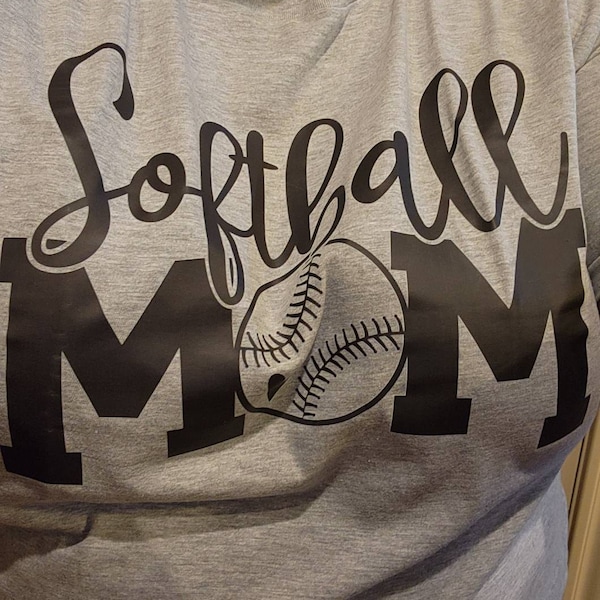 Softball Mom Shirt, Sports Mom Shirt, Trendy Mom Shirt, Softball Gifts ...