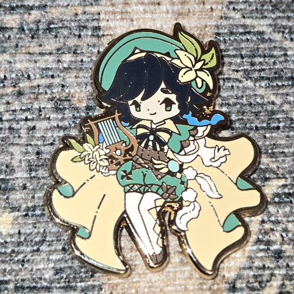 Genshin Venti Pin - Etsy