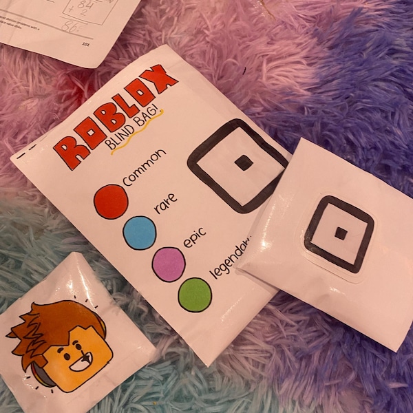 Roblox Paper Blind Bag! - Etsy