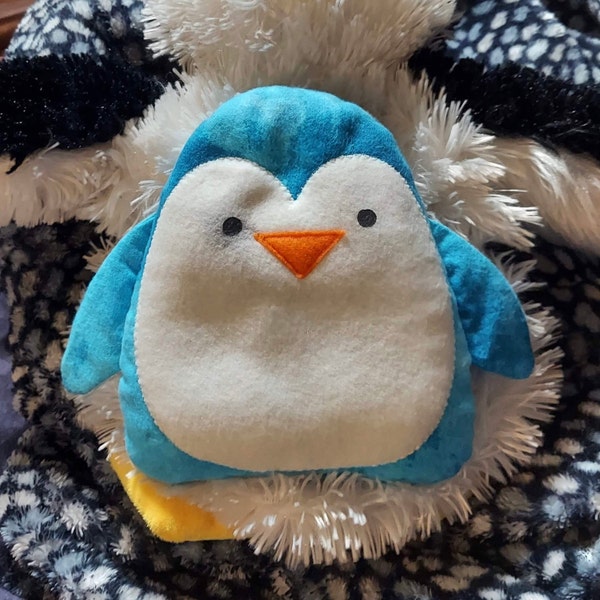 Penguin Rice Bag PDF Pattern, Sewing Pattern, Hand Warmer, Handmade ...