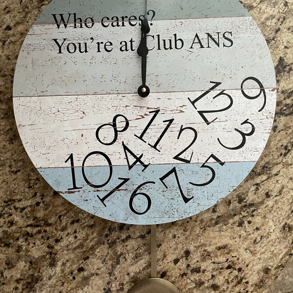 Personalized LAKE TIME Clock- Whatever Lake Time Clock - Etsy