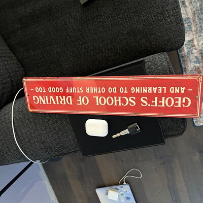 Metal Sign It's All Shits and Giggles Until Someone - Etsy