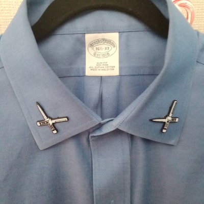 Crossed Switchblade Comb & Switchblade Knife Enamel Pin - Etsy