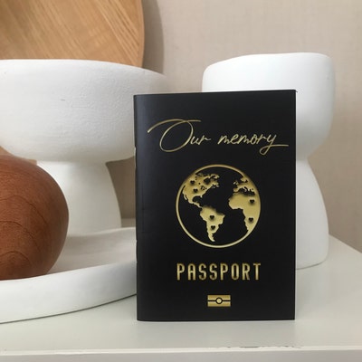 Our Memory Passport/ Quote Stickers/ 10 Prints/ 40 Photo Corners ...