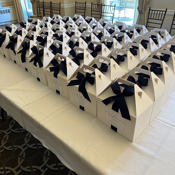 ASSEMBLED Script Wedding Welcome Boxes for Hotel Guests - Welcome to ...