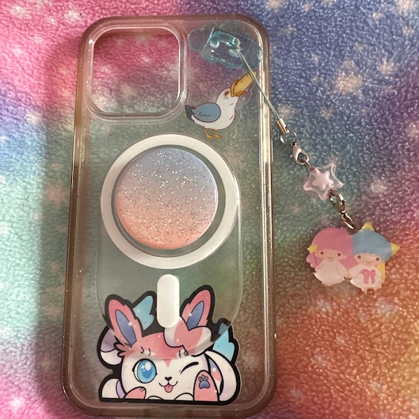 Colorful Star Phone Charm - Etsy