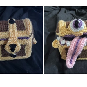 Mimic Chest Crochet Amigurumi Pattern - Etsy