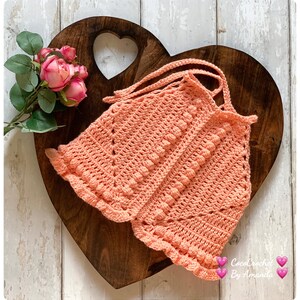 CROCHET PATTERN Liv Granny Square Top Mom and Me Version Child | Etsy