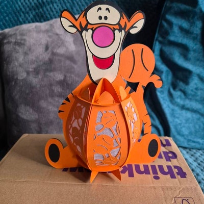 Octopus Lantern PDF, SVG, Studio Templates Octopus Paper Lantern for ...