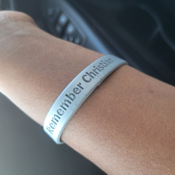 Custom Silicone Bracelet - Make Your Own Rubber Wristbands With CUSTOM ...