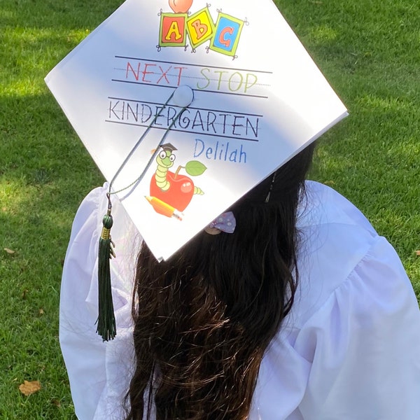 Personalized Graduation Cap Topper - Download Printable - Custom Kids ...