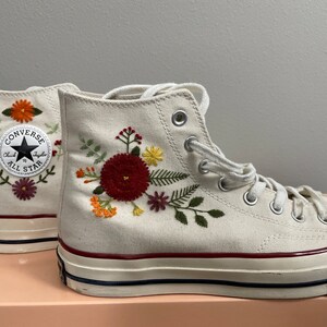 Embroidered Converse/ Converse Custom Constellation Embroidery - Etsy