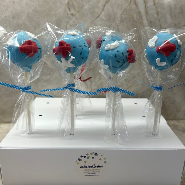 Airplane Cake Pops - Etsy