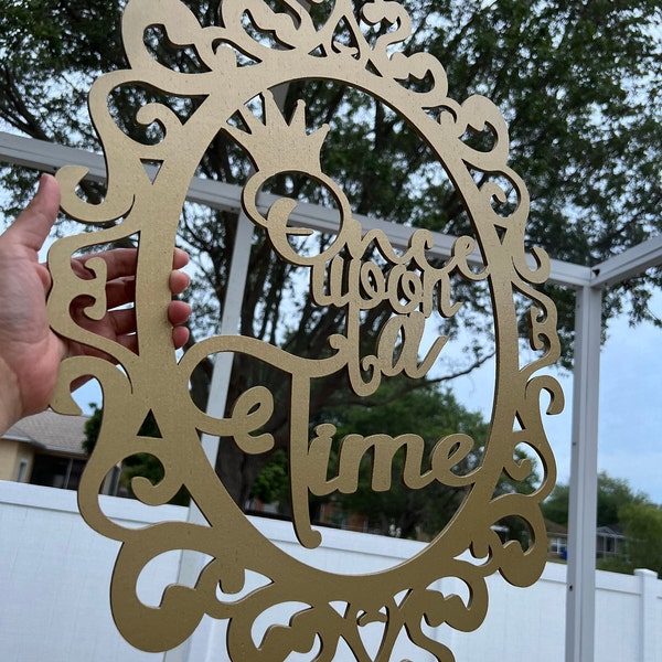 Once Upon A Time 23 Inch X 17 Inch Sign - Etsy