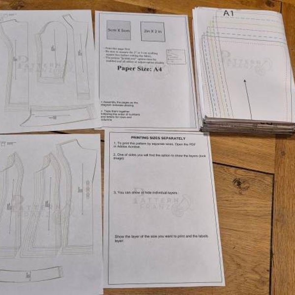 Winter Coat Pattern | Long Overcoat PDF Sewing Pattern Beginner | Fall ...