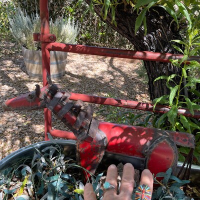 Vintage Roderick and Marilyn Tenorio for Relios Turquoise Inlay Cuff ...