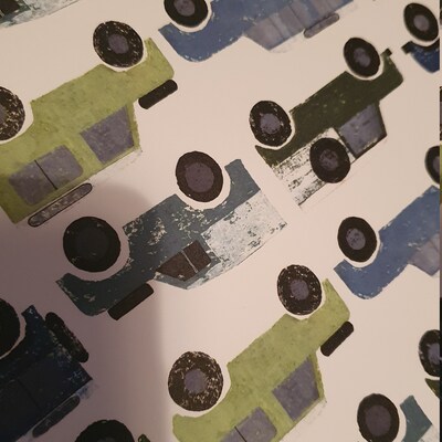 2 Sheets of All the Series Land Rover Wrapping Paper - Etsy UK