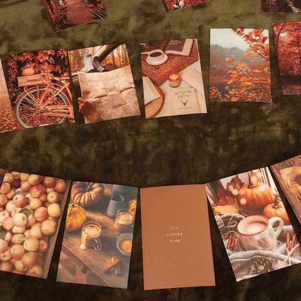 Cozy Autumn Wall Collage | Digital Download | 75 Pieces - Etsy